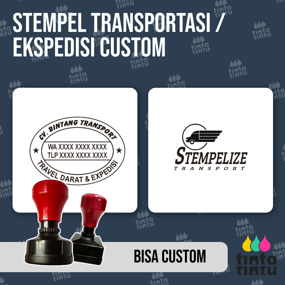 Jual Stempel Transportasi / Ekspedisi Custom | Shopee Indonesia