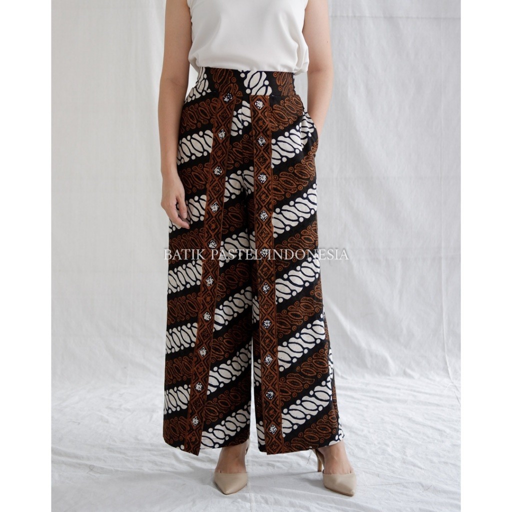 Jual Celana / Kulot Batik Cap Bahan Katun atau Tenun - Batik Pastel ...