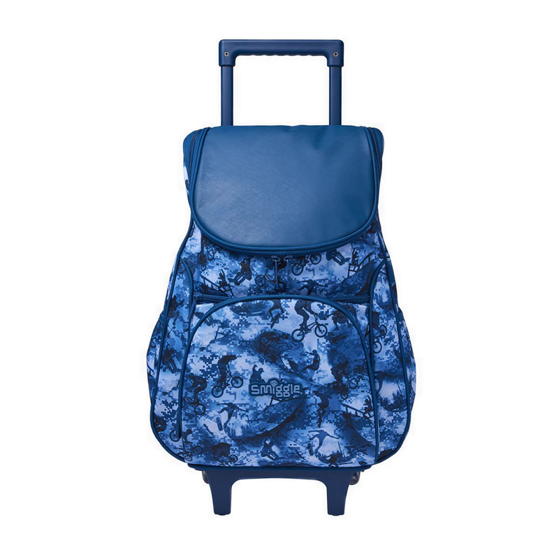 Jual Smiggle Freestyle Access Trolley Backpack - IGL455018NAV | Shopee ...