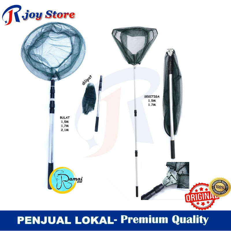 Jual R.joy SEROKAN PENCEDOK JARING TELESCOPIC NET ALUMINIUM LIPAT ...