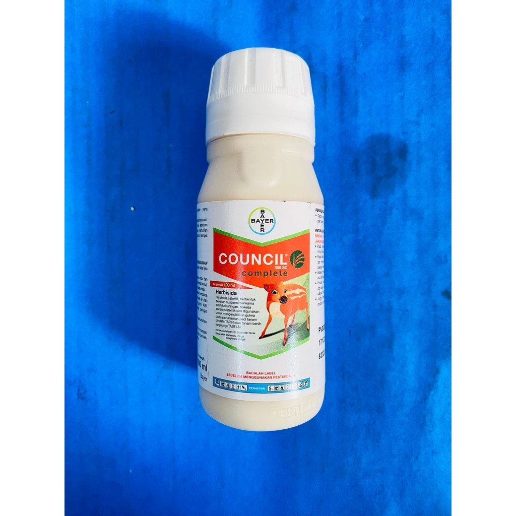 Jual Herbisida UNTUK Padi pra tumbuh COUNCIL COMPLETE 100 ml Dr BAYER ...