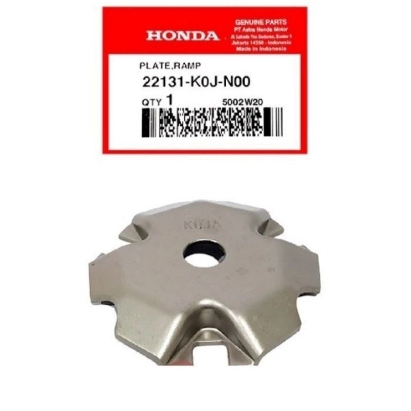 Jual Plate Ramp Cam K0J Original AHM Honda BeAT K1A, Genio, Scoopy eSP ...