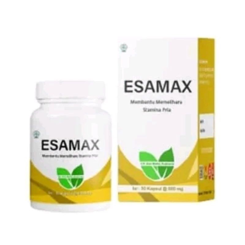 Jual Terlaris Esamax Obat Herbal Original Suplemen Pria Bpom Esamax ...