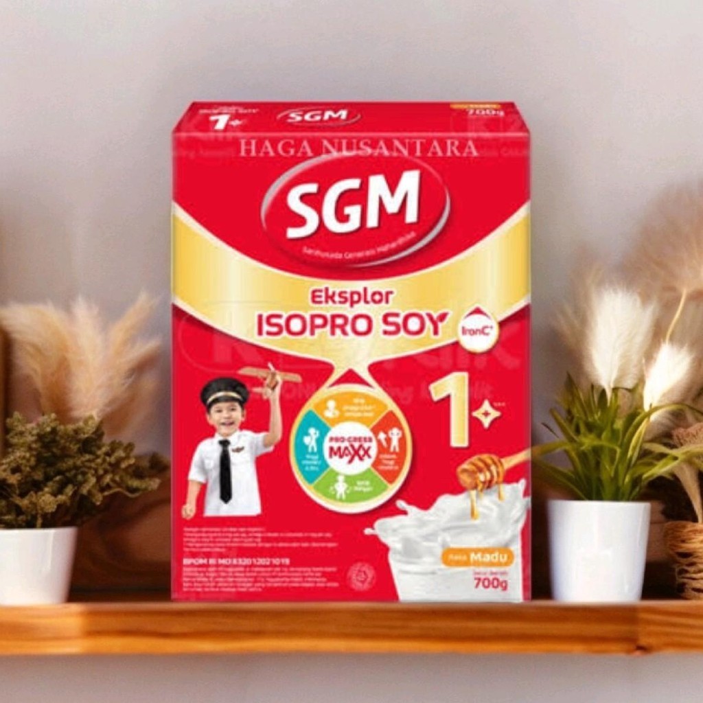 Jual Susu Pertumbuhan SGM Explore Isopro Soy 1+ Untuk Usia 1 - 3 Tahun ...