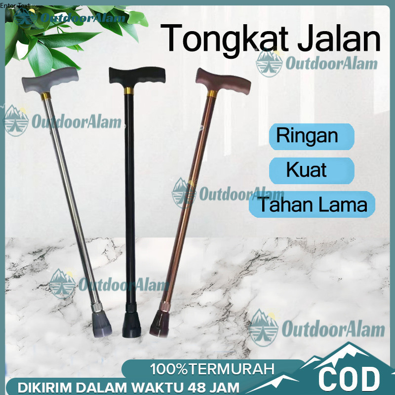 Jual Tongkat Jalan/Tongkat 1 Kaki/Alat Bantu Jalan/Tongkat Medis Ringan ...