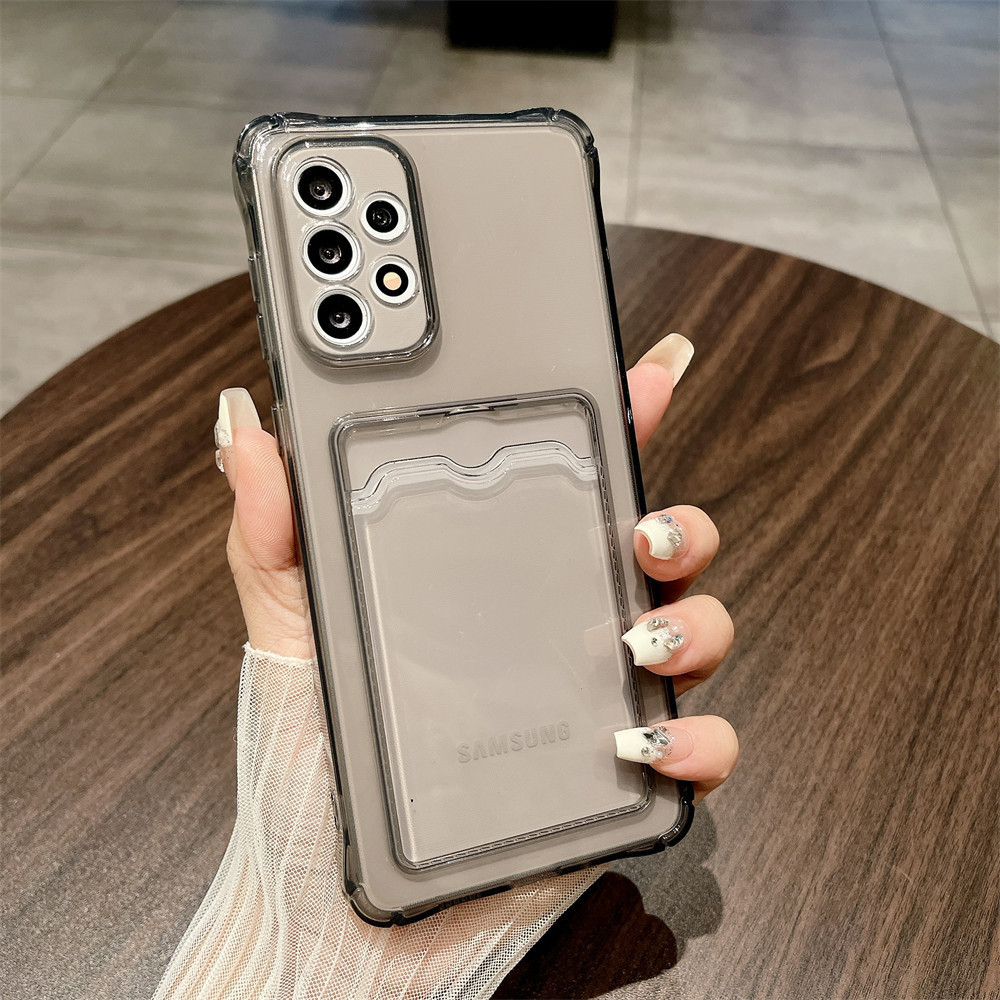 Jual Crystal Slot Card Case Casing For Samsung Galaxy A12/A12 Nacho/M12/F12/A22 4G/A22 5G/A22s ...