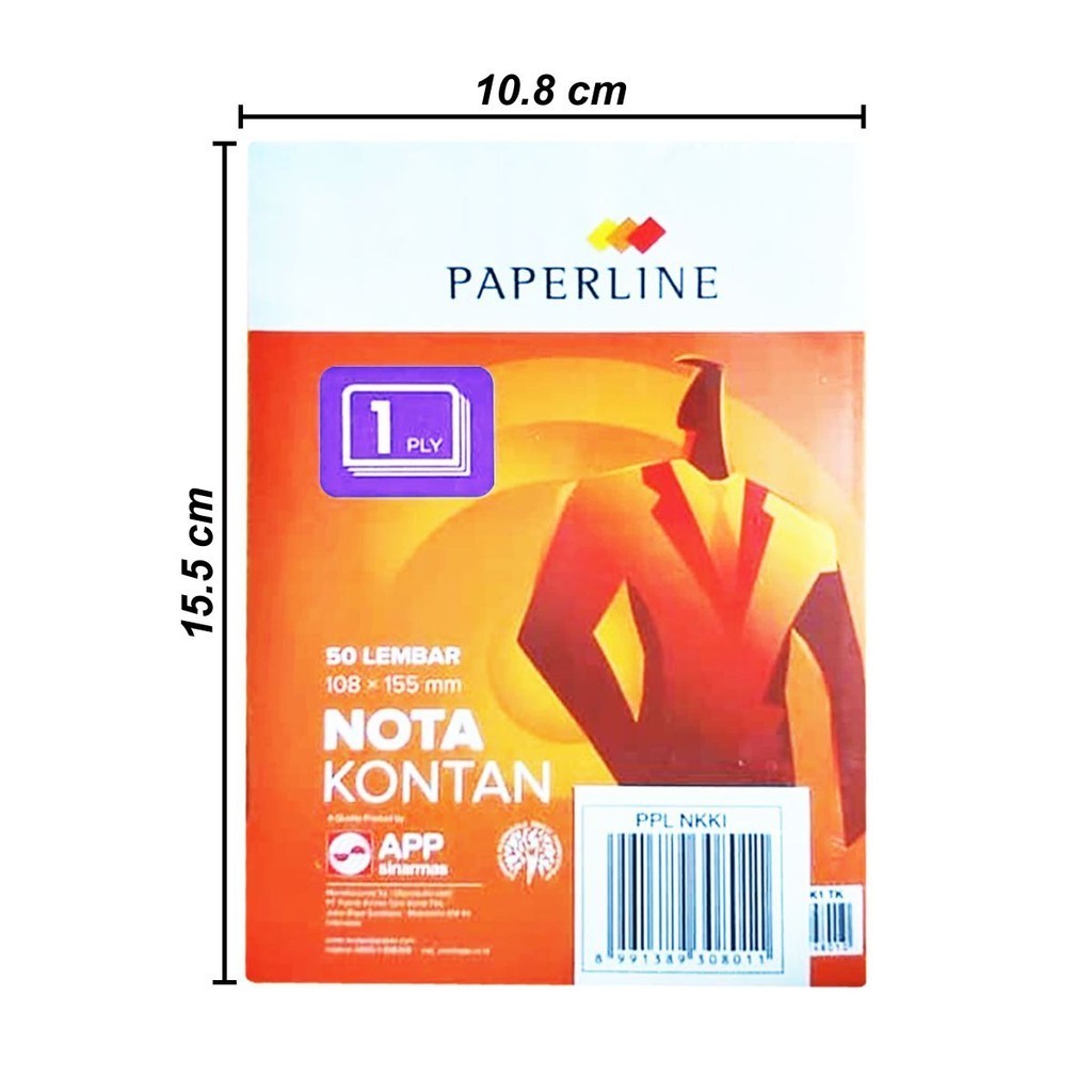 Jual Buku Nota Kontan Nota Lunas Paperline Kecil | Shopee Indonesia
