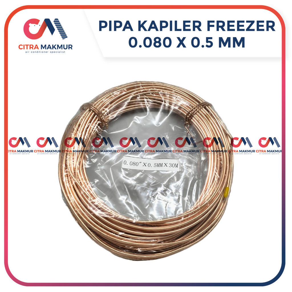 Jual Pipa Kapiler AC 080 Meteran Capillary Tube Capiller Tembaga Ac 2 ...