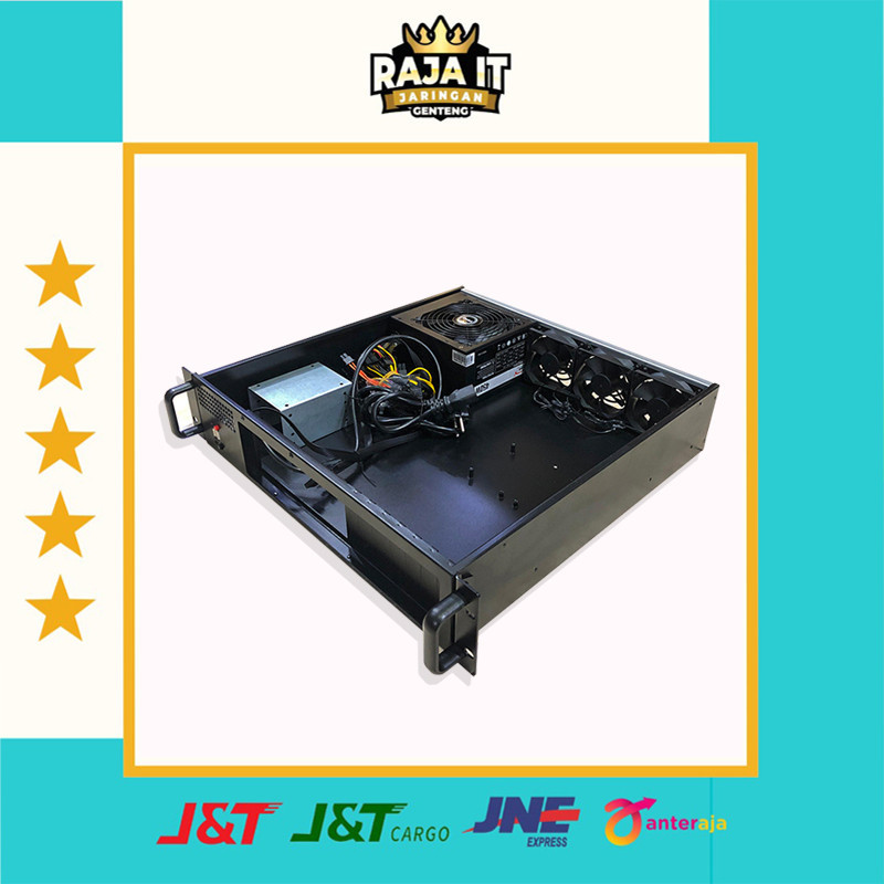 Jual CASE/CASING PC SERVER MIKROTIK X86 2U SUPPORT RACKMOUNT MERK JO ...