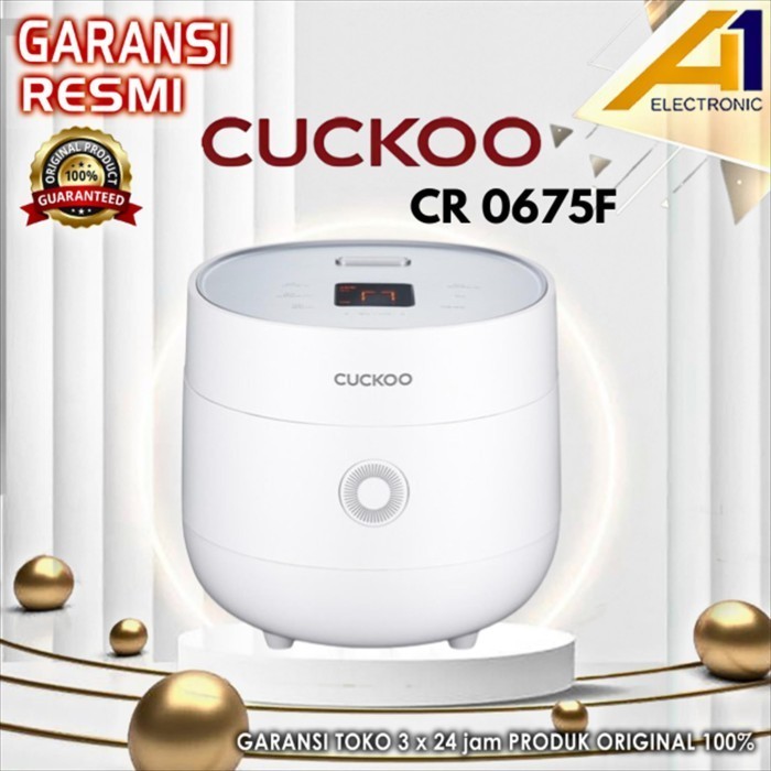 Jual Rice Cooker CUCKOO CR 0675F / CR0675F Digital 1 Liter No. 1 In ...