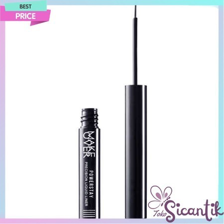 Jual MAKE OVER Powerstay Precision Liquid Liner - Jet Black | MakeOver ...