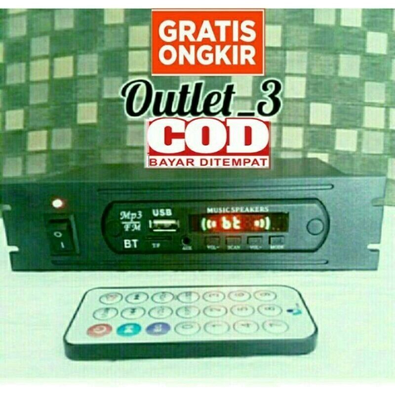Jual KIT MODUL MP3 USB BLUETOOTH V.5.0 PLAYER 12 VOLT SIAP PAKAI TANPA ...
