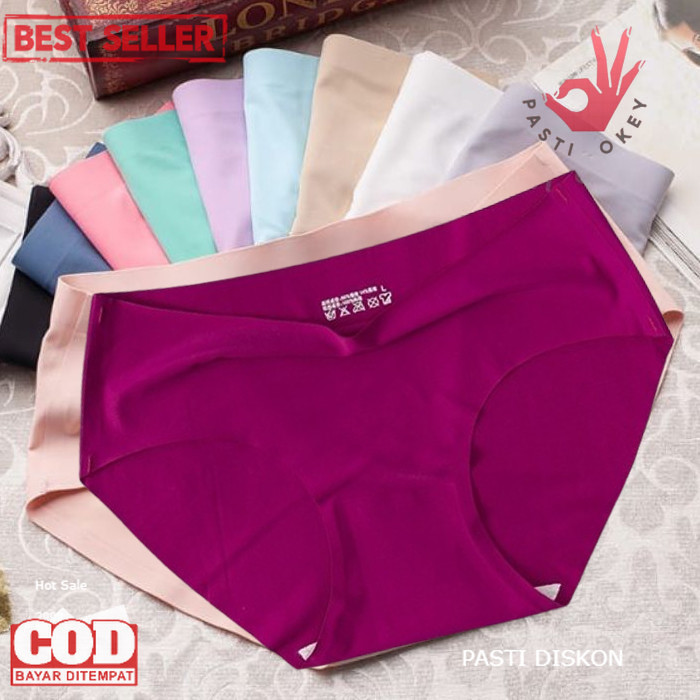 Jual Pasti Okey - Anti Nyeplak Celana Dalam Wanita Es Sutra Premium CD ...
