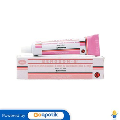 Jual Benoson G Cream 10 Gram Tube | Shopee Indonesia