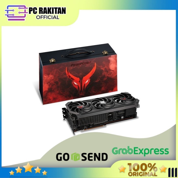 Jual POWERCOLOR AMD RADEON RX 7900 XTX RED DEVIL 24GB GDDR6 | Shopee ...