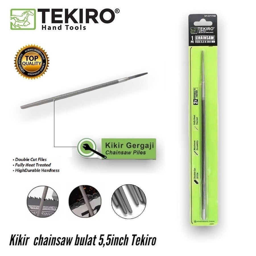 Jual Kikir Chainsaw Tekiro / Kikir Bulat Chain Saw Kikir Tekiro Bulat ...