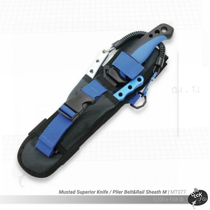 Jual Tas Mustad Superior Knife / Pliers Belt & Rail Sheath M | MT077 ...
