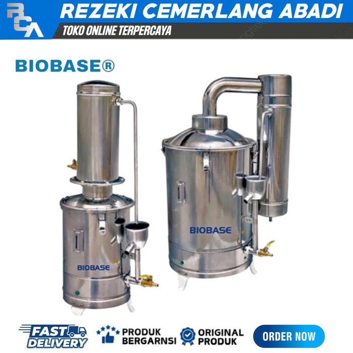 Jual BIOBASE WD-A10 lab 10L portable distillation Water Distiller 10 ...