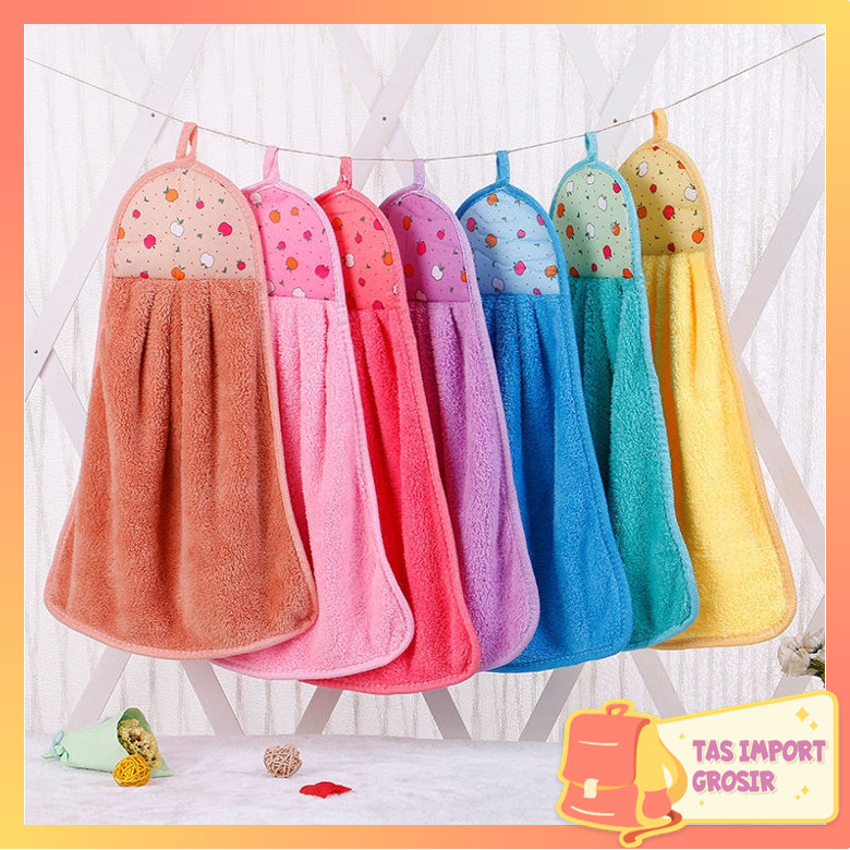 Jual Tas Import - H5419 Kain Lap Tangan / Lap Handuk Tangan Gantung ...