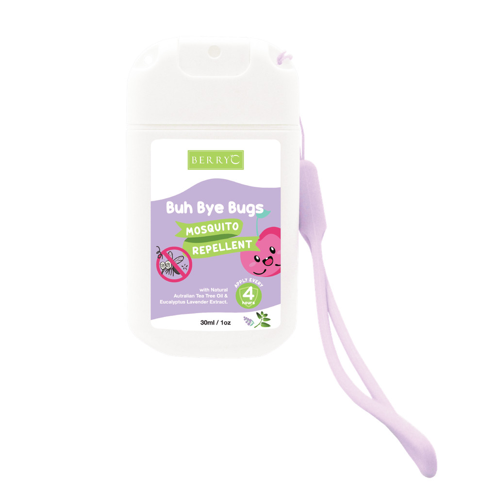 Jual BERRYC Bug Bye Bugs Pocket Mosquito 30ml | Spray Anti Nyamuk ...