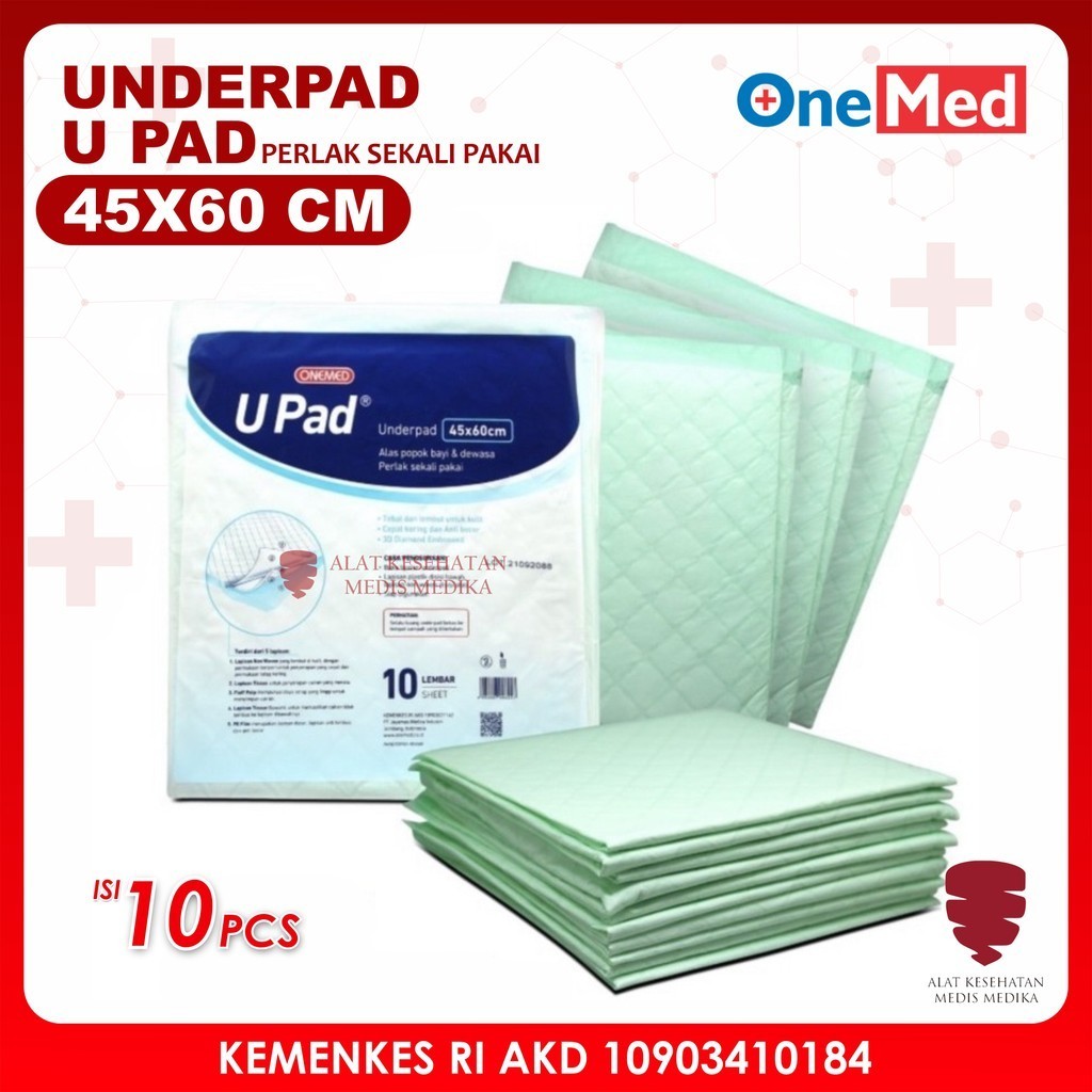 Jual U Pad 45x60cm Onemed Underpad Alas Perlak P3K Under Pad Popok ...