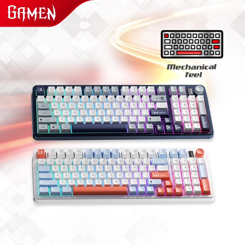 Jual GAMEN Keyboard Membrane Feel Mengetik Seperti Keyboard Mechanical ...