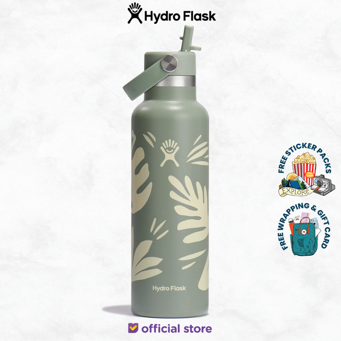 Jual Botol Hydro Flask Standard Mouth Flex Straw 21 oz / 621 ml ...