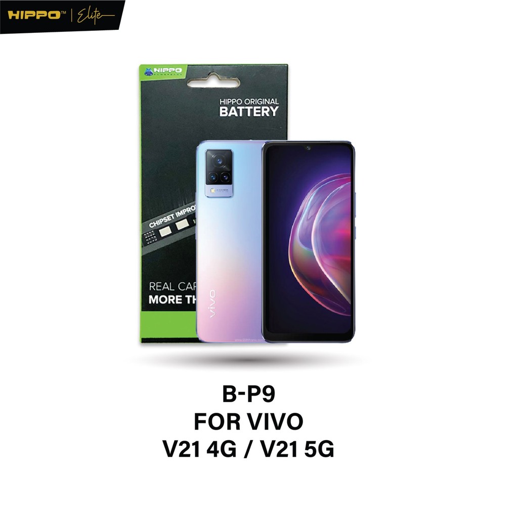 Jual Hippo Baterai VIVO B-P9 VIVO V21 4G / V21 5G 4000mAh Battery Batere Batrai Batre Original ...