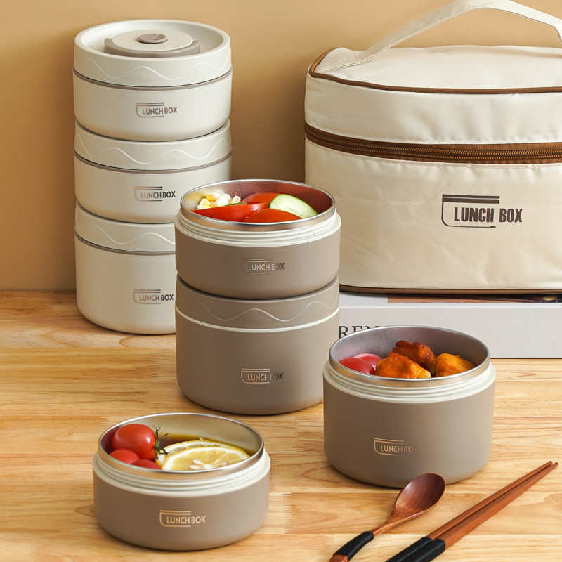 Jual Lunch Box Stainless Bekal Makan Set Baja Tahan Karat 304 Lunch Box ...