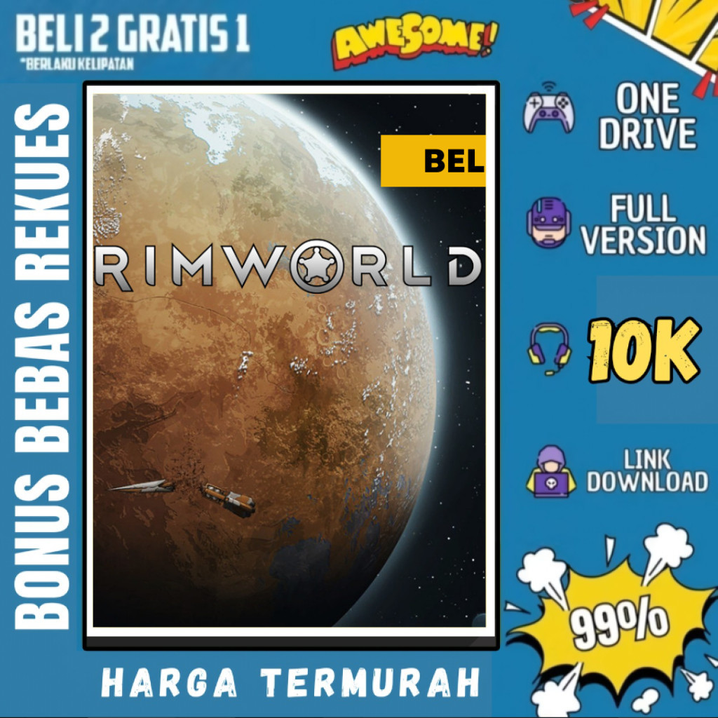 Jual RIMWORLD COMPLETE PACK - GAME PC - GAME LAPTOP - PC GAMES - BELI 2 ...