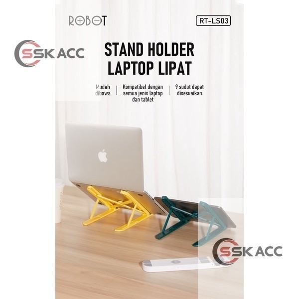 Jual Robot RT-LS03 Foldable Alas Laptop / Notebook Cooling Stand Holder ...