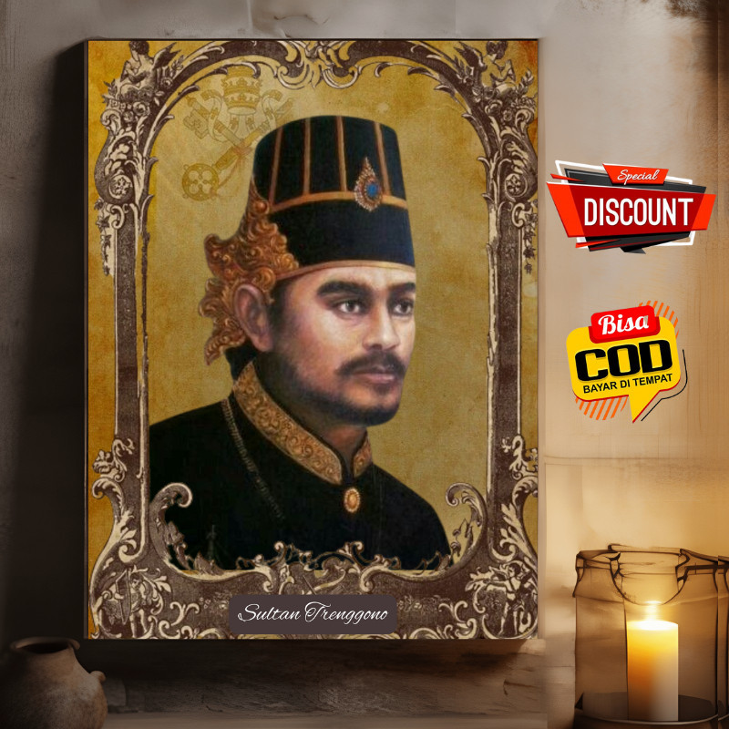 Jual Poster Sultan Trenggono Hiasan Dinding Papan MDF | Shopee Indonesia