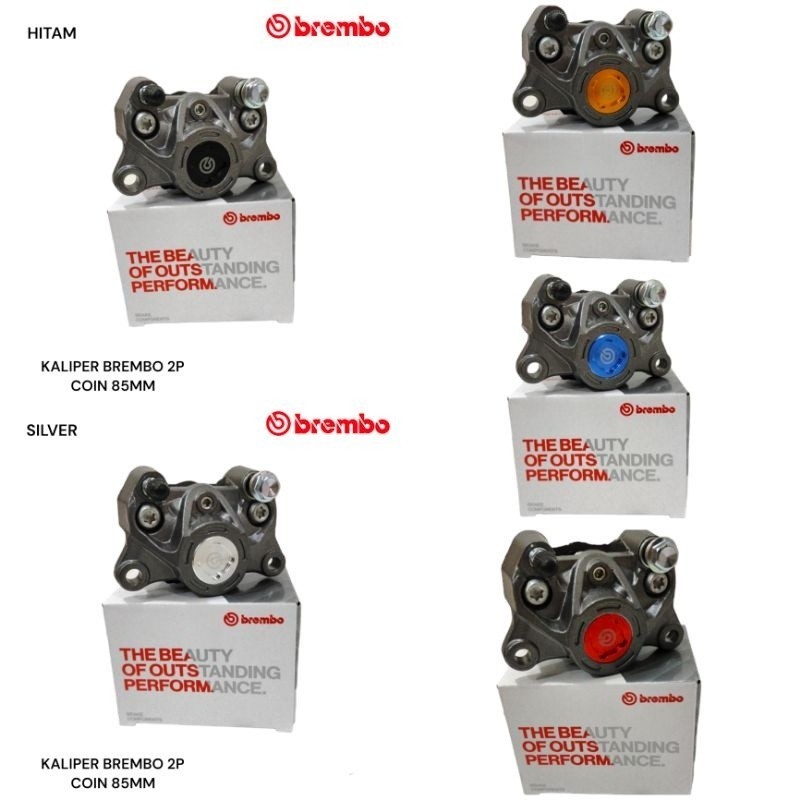 Jual Kaliper Formula Racing 2 Piston Coin Pitch Babet 2P 85mm Universal ...