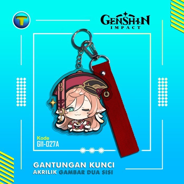 Jual Gantungan kunci Yanfei Genshin Impact Keychain ganci akrilik ...