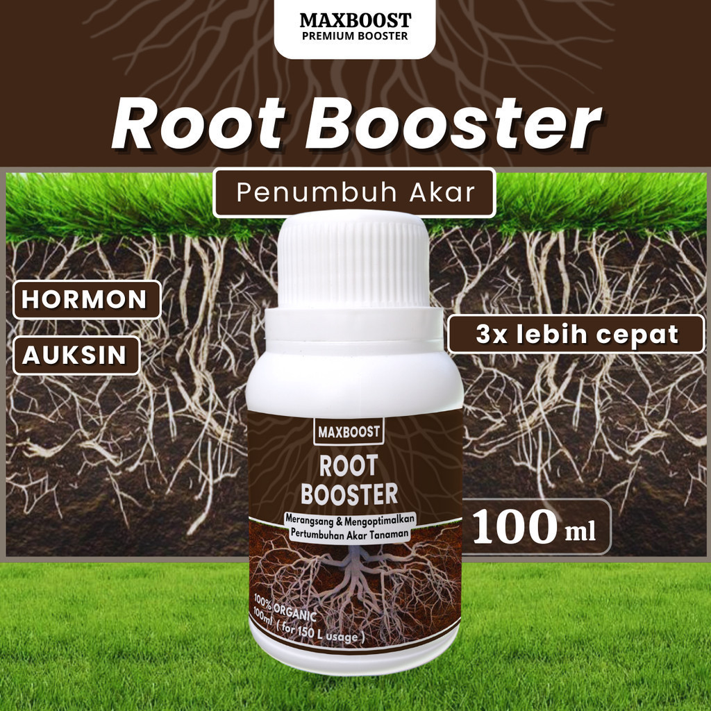 Jual Maxboost - Root Booster Nutrisi Akar Tanaman Hias 100ml ...
