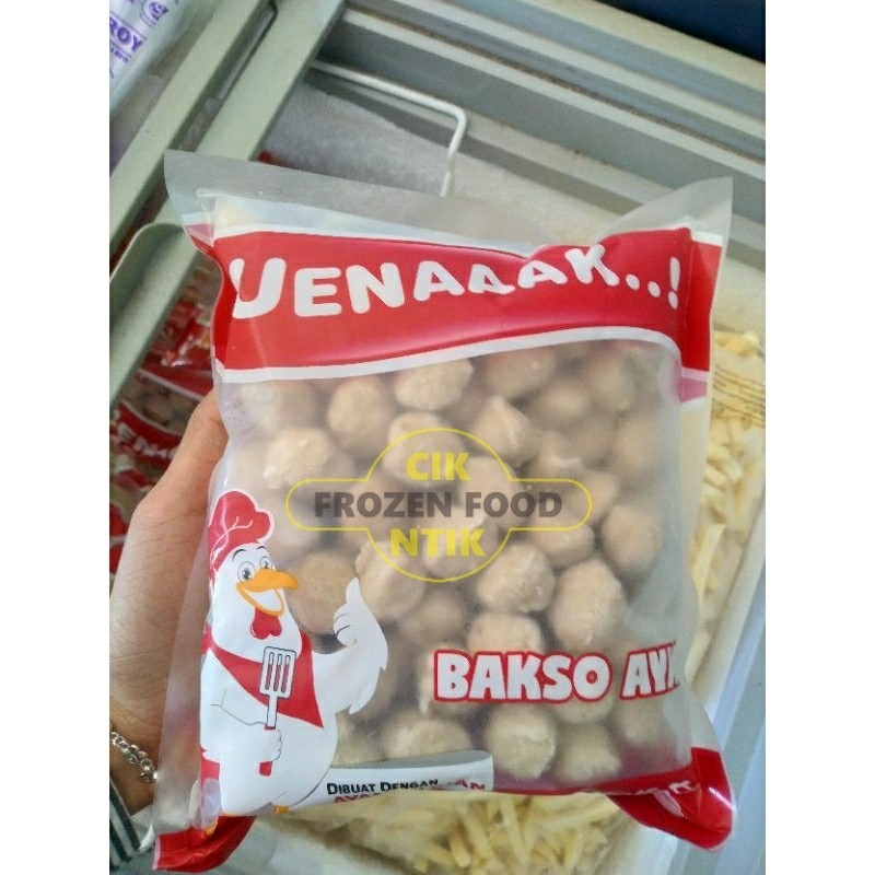 Jual Belfood Bakso Ayam Mini Uenaaak Unyil Isi 100 Frozen Food Cik Ntik ...
