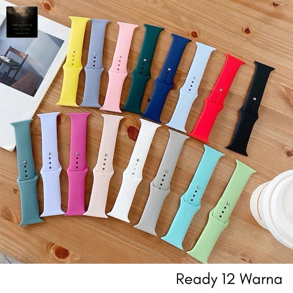 Jual Strap Smartwatch / Apple Watch Tali Jam Pintar Sport Band Silicone ...