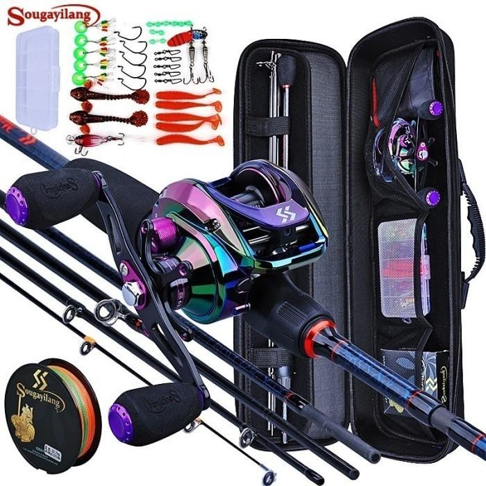 Jual JORAN SET PANCING SOUGAYILANG 5 BAGIAN DENGAN REEL BAITCASTING+TAS ...