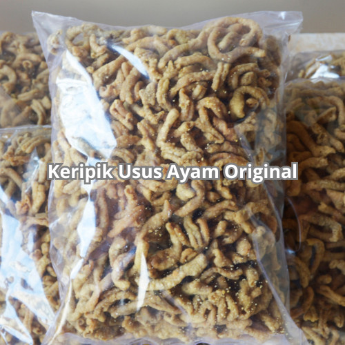 Jual Keripik Usus Original 100% Asin Gurih - 500 gr 1 kg | Shopee Indonesia