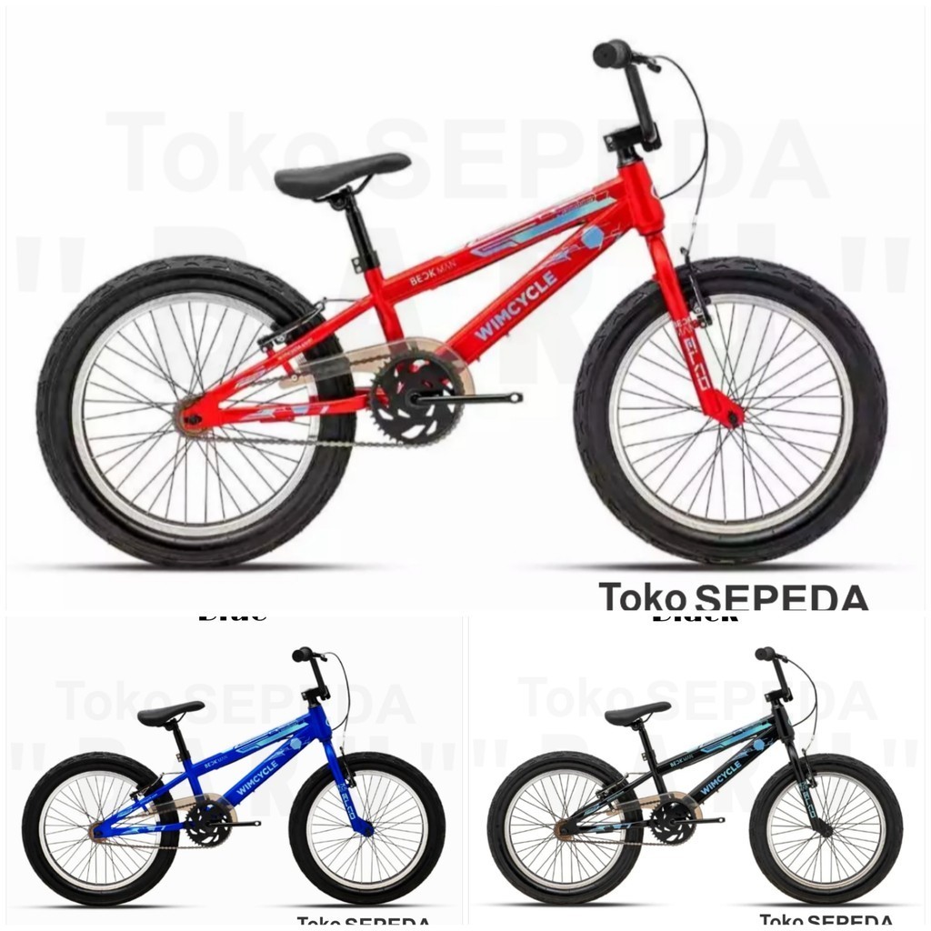 Jual TB - Sepeda BMX WIMCYCLE BECKMAN ELCO 3.0 Ukuran 20" | Shopee ...