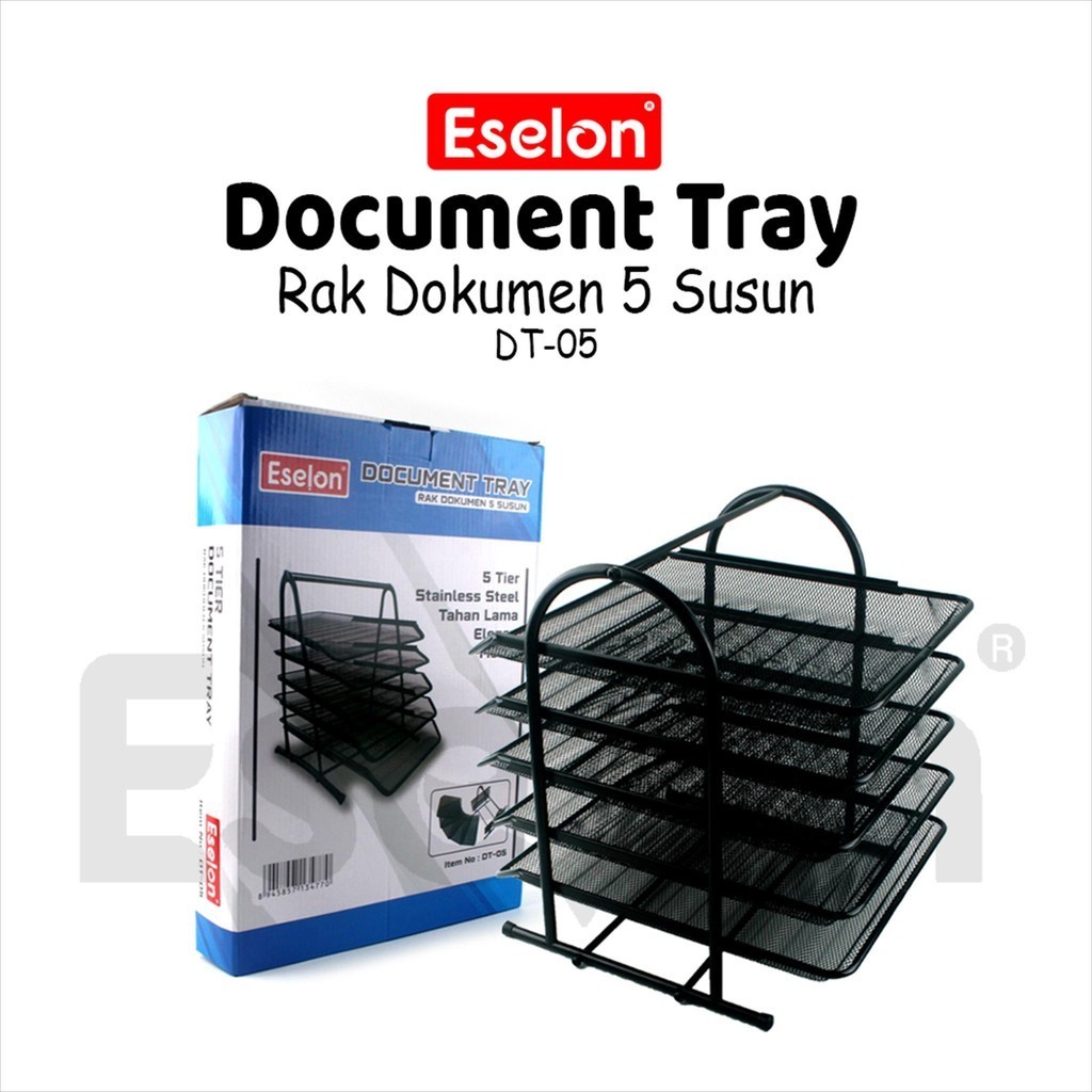Jual Rak Document Tray 5 Susun / Document Tray Eselon DT-05 | Shopee ...