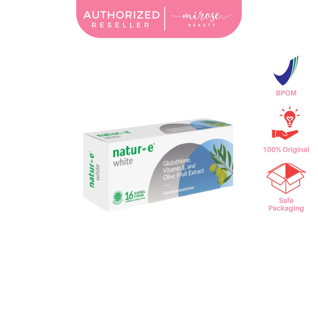 Jual Natur-E White 16s/32s Soft Capsule suplemen / vitamin | Shopee ...