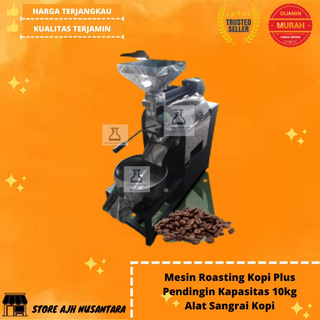 Jual Mesin Roasting Kopi Plus Pendingin Kapasitas 10kg Alat Sangrai Kopi | Shopee Indonesia