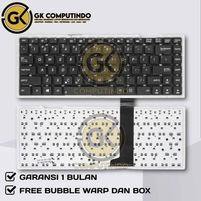 Jual Keyboard Asus X452 X452C X452CP X452E X452EP X452L X452M X452V ...