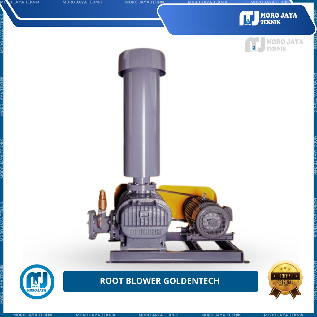 Jual Root Blower Goldentech GT 050 2Hp Aerasi Tambak Nila Ipal Longtech ...