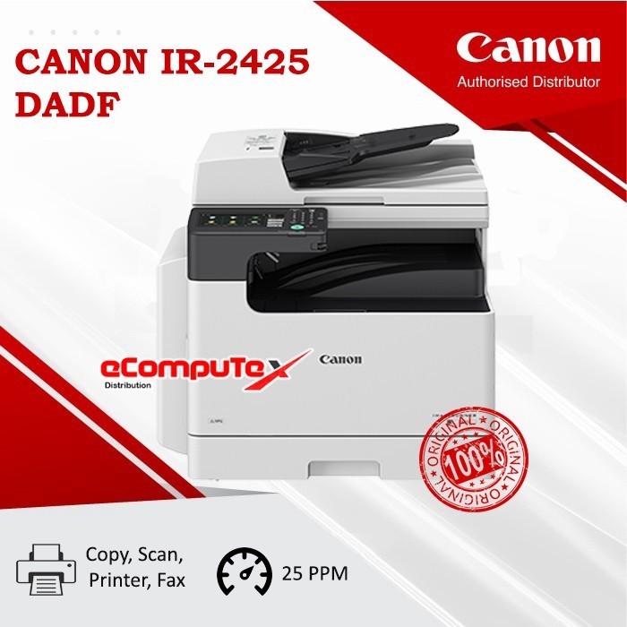 Jual Canon imageRunner 2425i / iR-2425i DADF Mesin Forocopy Monochrome ...