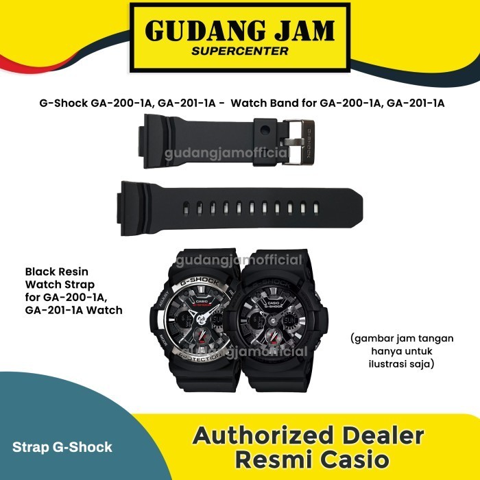 Jual Tali Strap G-Shock GA-200-1A GA-200 GA200 GA-201 GA201 Original | Shopee Indonesia