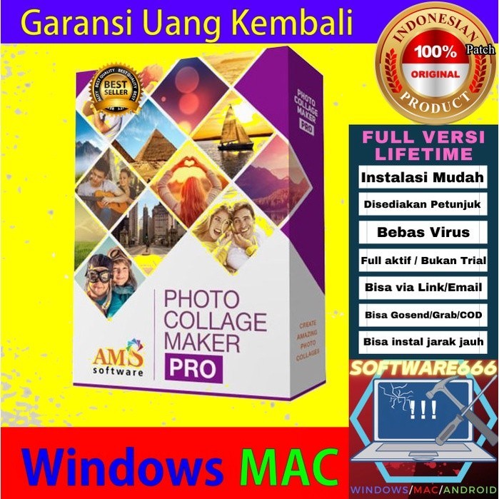 Jual Software Membuat Foto Kolase: Photo Collage Maker Pro 7 [WIN ...