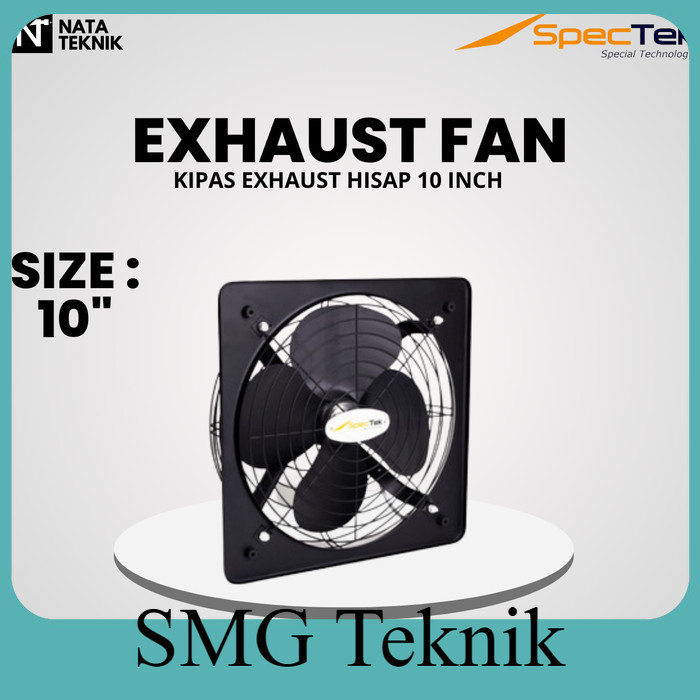 Jual Terbaik Exhaust Fan Dinding Dapur 10", 12", 14", 18" SPECTEK STD ...