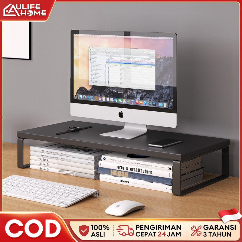 Jual Rak Buku Desktop Stand Monitor Rak Monitor Desktop Dudukan ...
